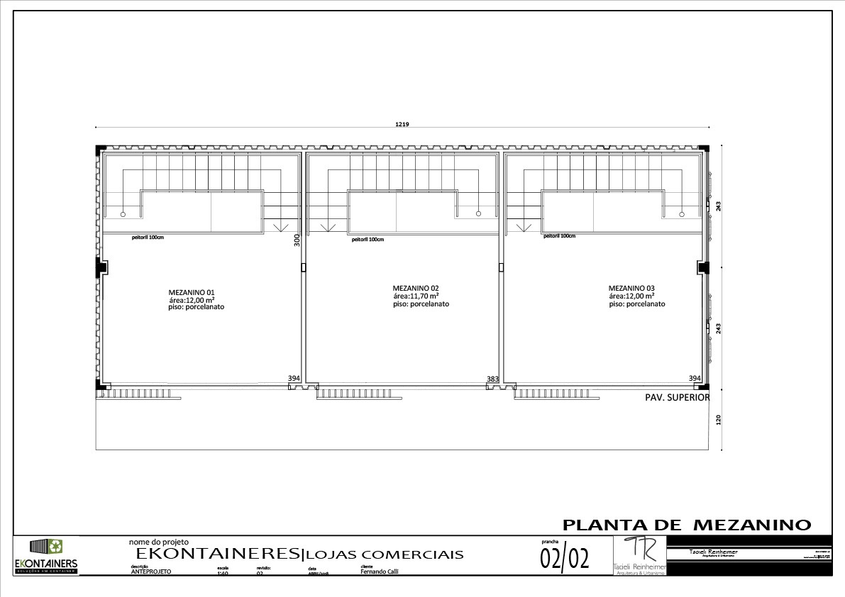 SALA COMERCIAL 120 m² – Ekontainers